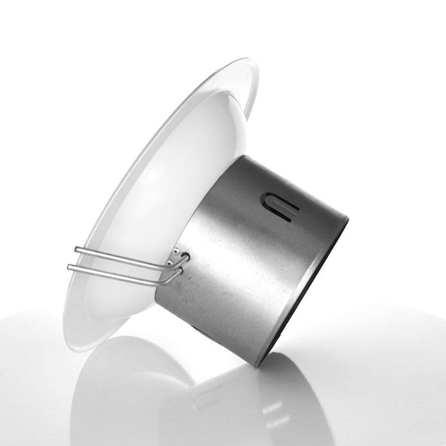 7 Inch Round Ceiling Diffuser Damper Adjusting An HVAC Damper