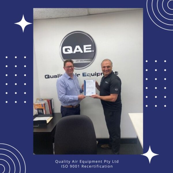 ISO 9001 2025 recertification - QAE